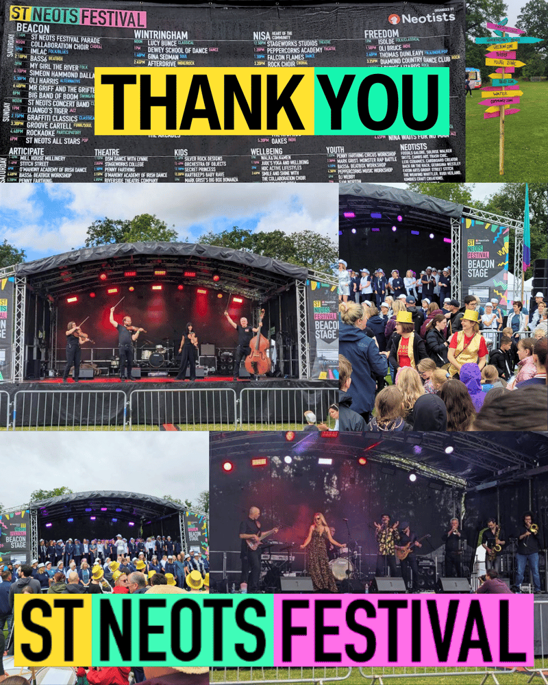 Arts and community spirit on show at the St Neots Festival